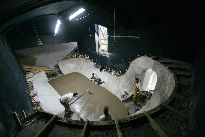 VANS STORE - via Orefici Milano - ctrl+z skatepark design